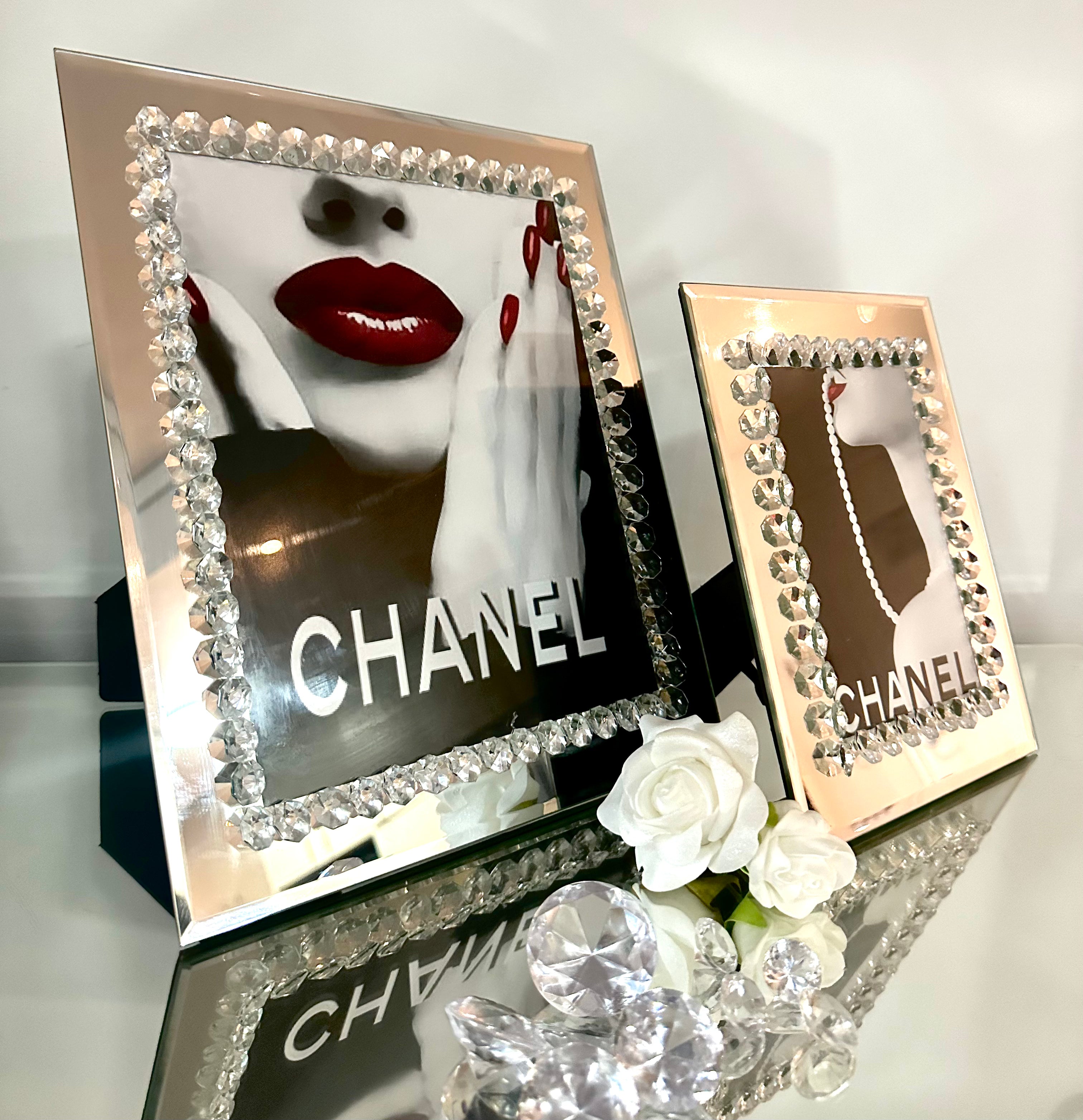 Glamorous Diamond Edge Frames – Designs By Dior